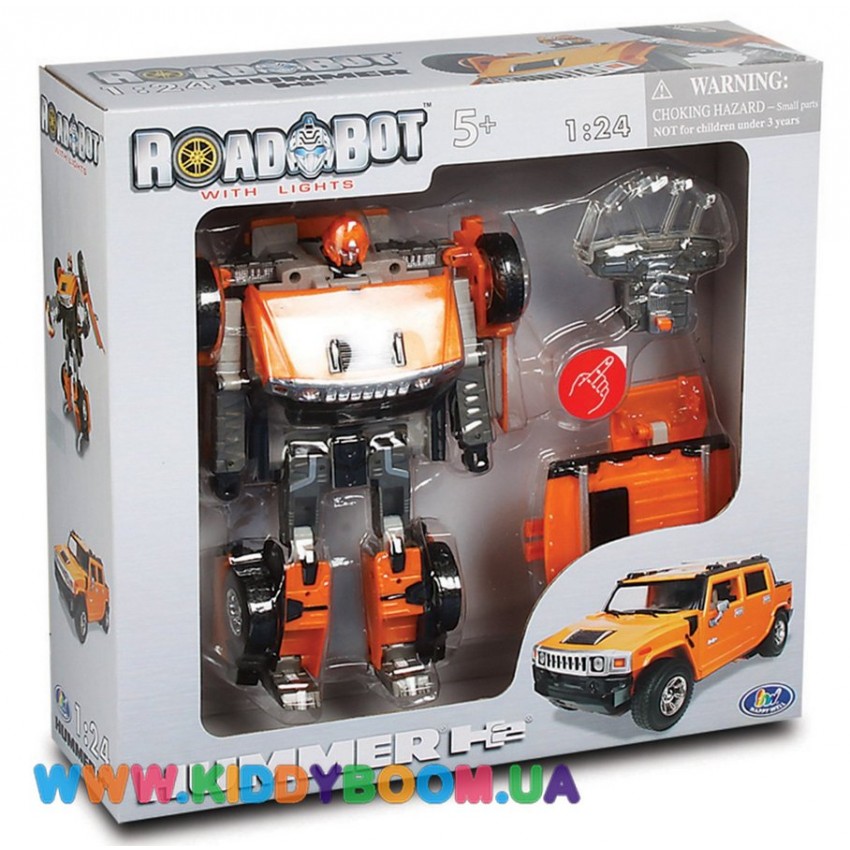Робот-трансформер Roadbot Hummer H2 SUT (1:24) HAPPY WELL 53091R купить ...