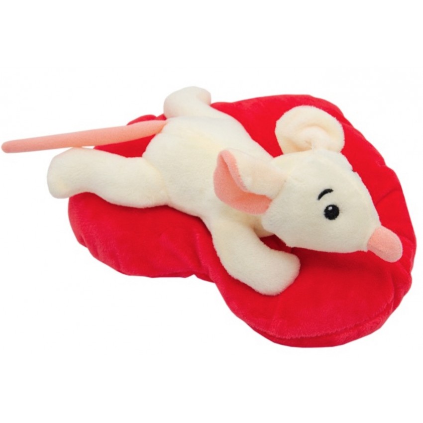 Мягкая игрушка Мышка с сердечком, 19 см Devik toys M1819719 купить в ...