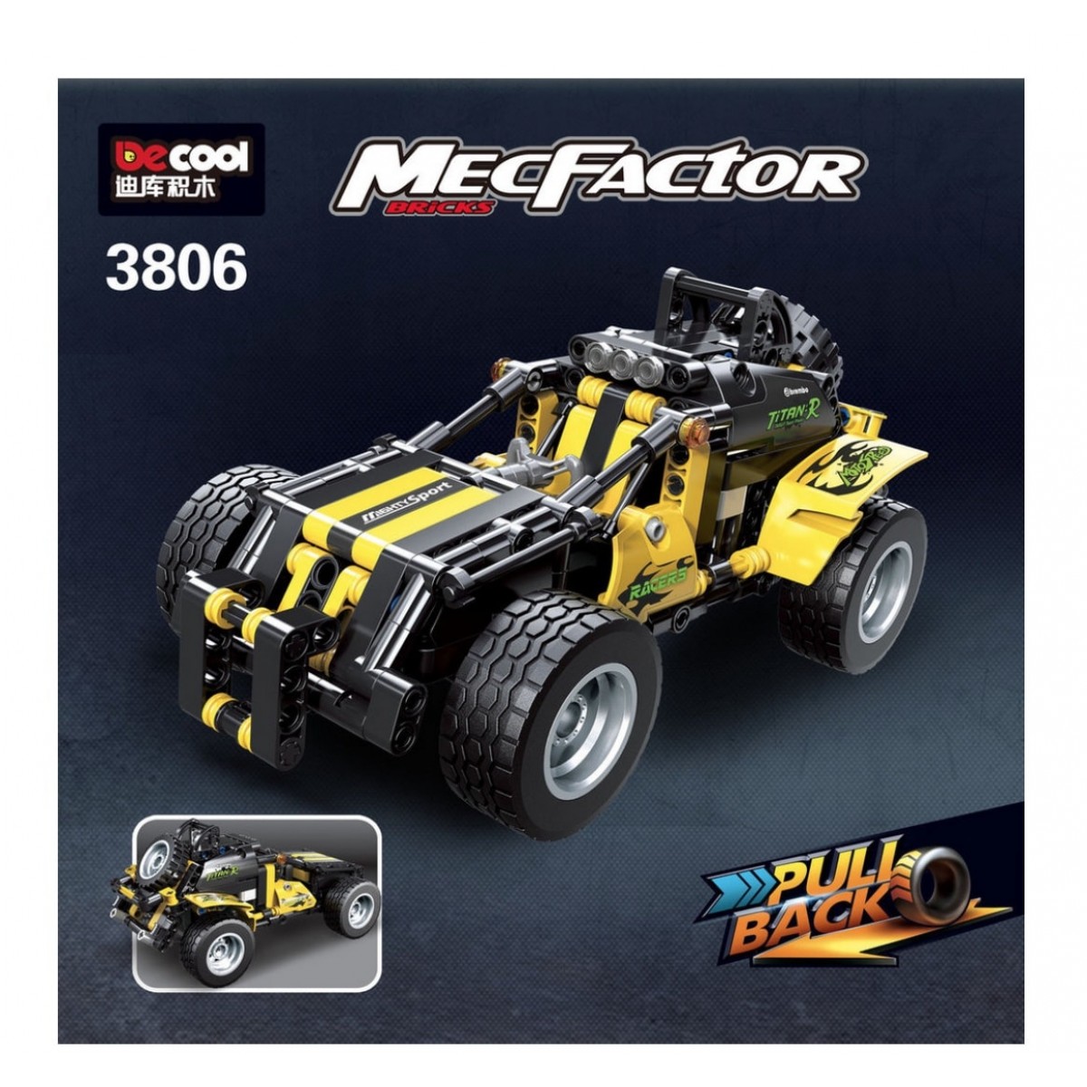 Конструктор Decool MecFactor 3806 Внедорожный гонщик (392 дет-й) купить в Харькове и Украине ...