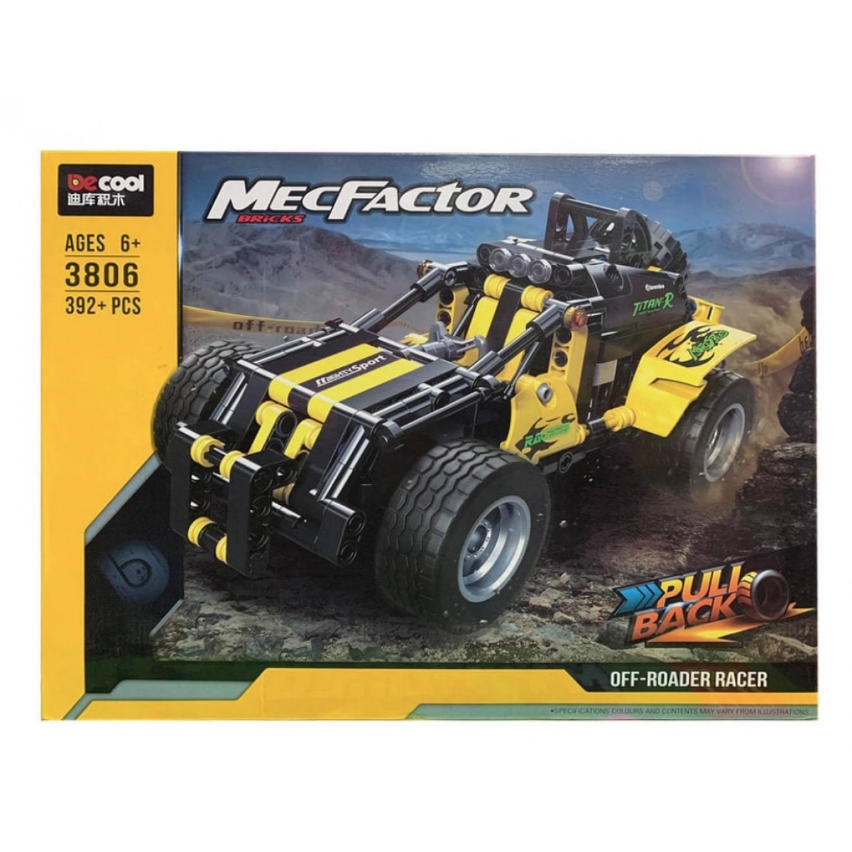 Конструктор Decool MecFactor 3806 Внедорожный гонщик (392 дет-й) купить в Харькове и Украине ...