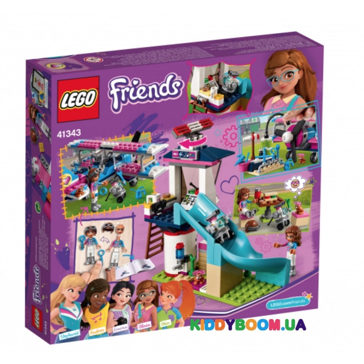 Конструктор Экскурсия по Хартлейк-Сити на самолёте Lego Friends 41343 ...